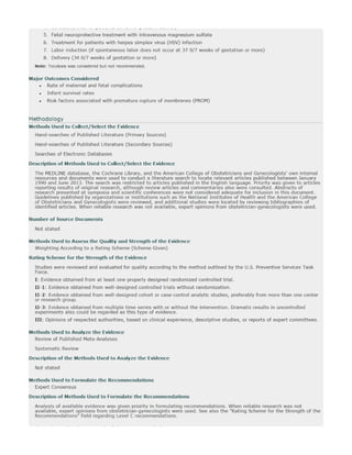 guidelines summary | PDF