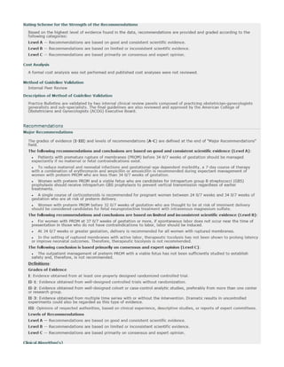 guidelines summary | PDF