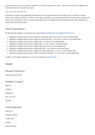 Ngc sepsis | PDF
