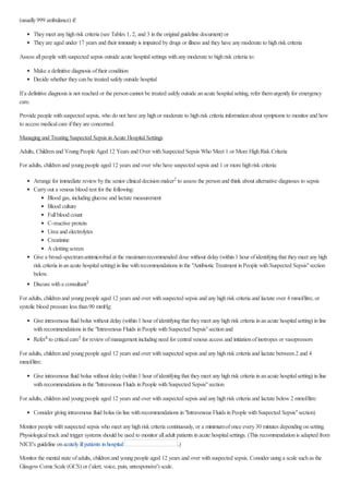 Ngc sepsis | PDF