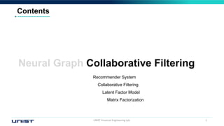 Collaborative Filtering - MF, NCF, NGCF | PPTX | Social Networking ...