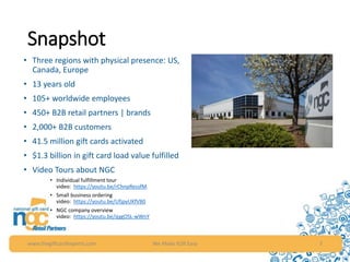 NGC Capabilities Presentation | PPTX