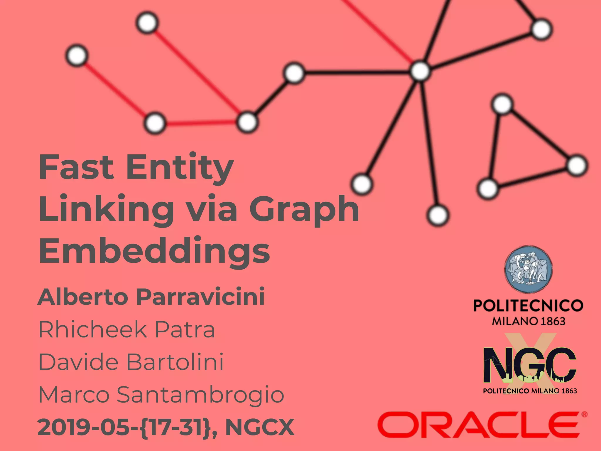 Fast and Accurate Entity Linking via Graph Embedding | PDF | Computer Software and Applications ...