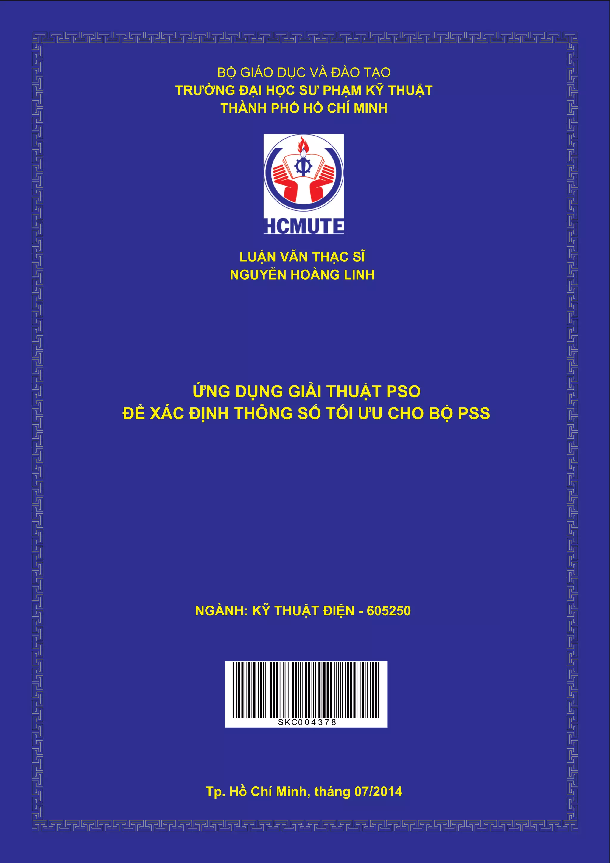 Ứng dụng giải thuật PSO để xác định thông số tối ưu cho bộ PSS | PDF