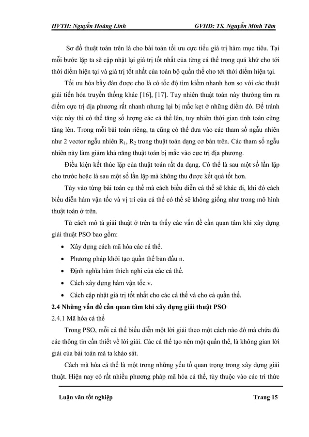 Ứng dụng giải thuật PSO để xác định thông số tối ưu cho bộ PSS | PDF