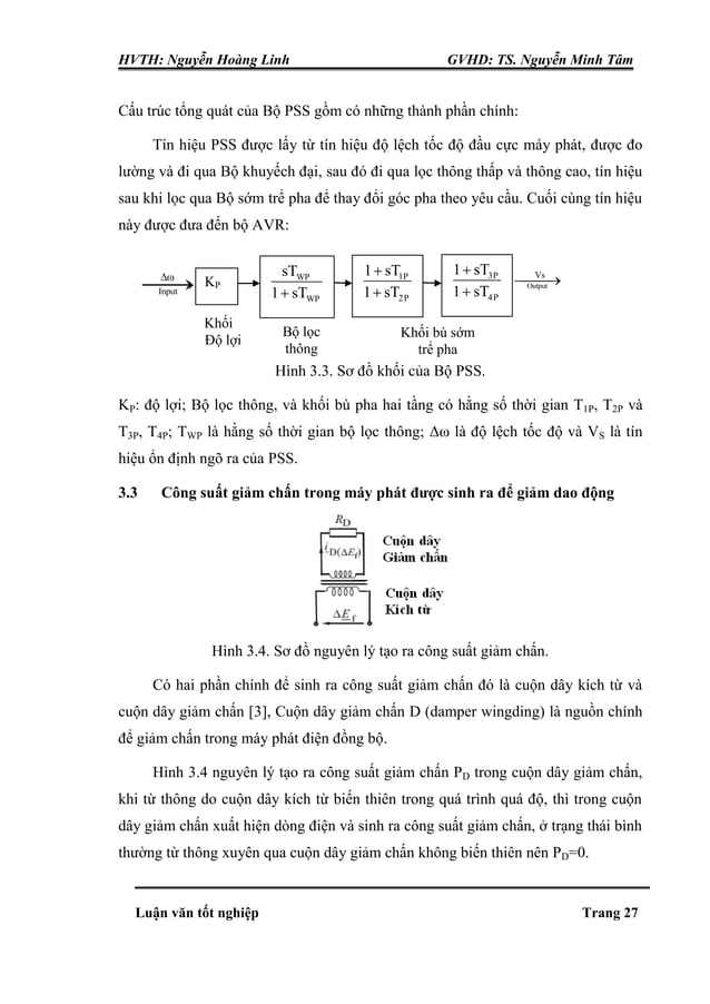 Ứng dụng giải thuật PSO để xác định thông số tối ưu cho bộ PSS | PDF