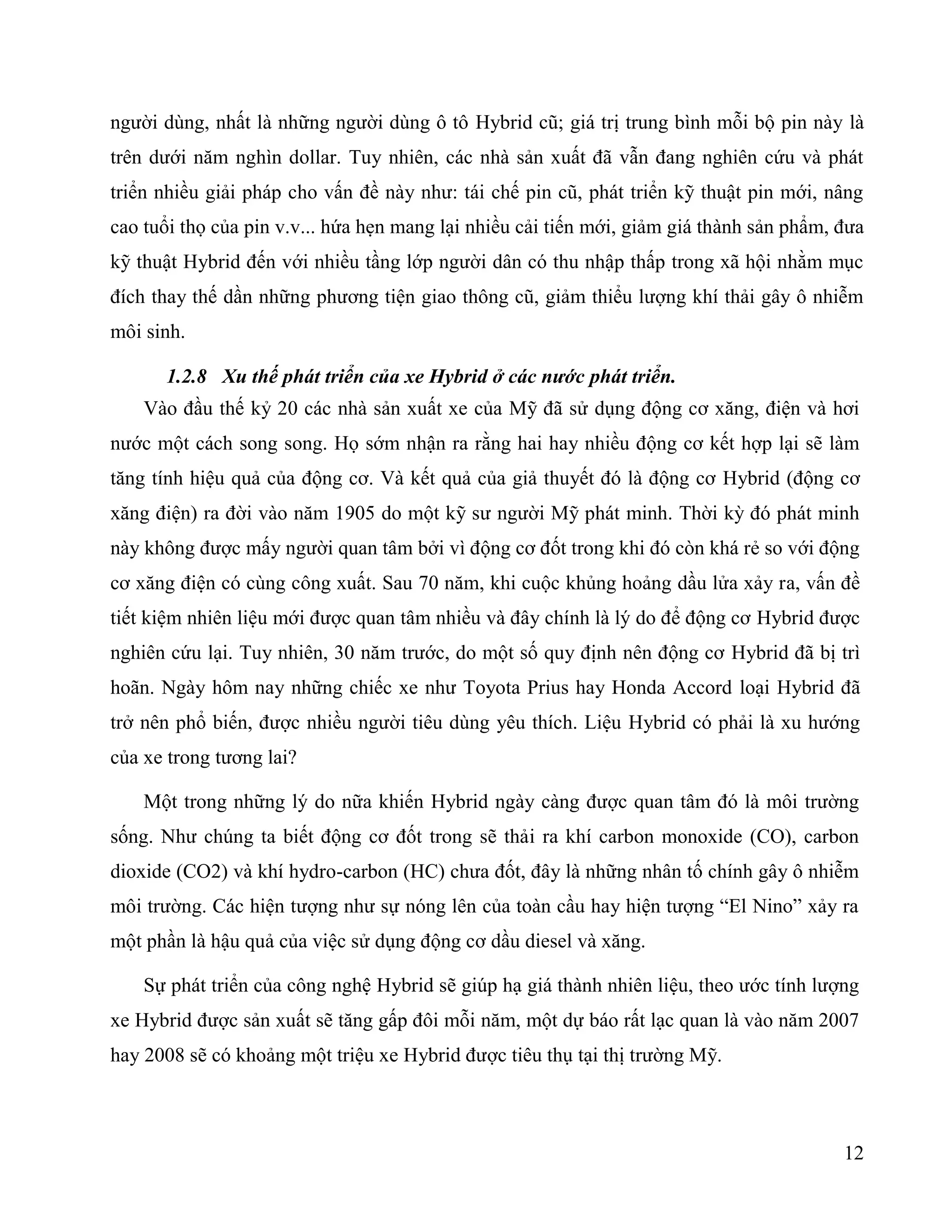 ỨNG DỤNG MATLAB SIMULINK TRONG MÔ PHỎNGĐIỀU KHIỂN XE HYBRID.doc