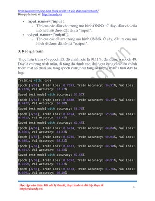 Ứng dụng mạng ResNet-18 vào bài toán phân loại hình ảnh.pdf