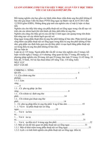 Ứng dụng phẫu thuật nội soi lồng ngực trong điều trị ung thư phổi.docx