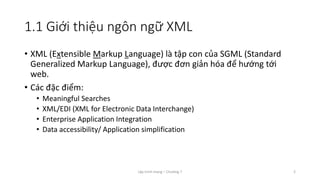 ứNg dụng xml | PPT