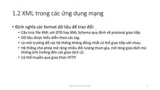 ứNg dụng xml | PPT