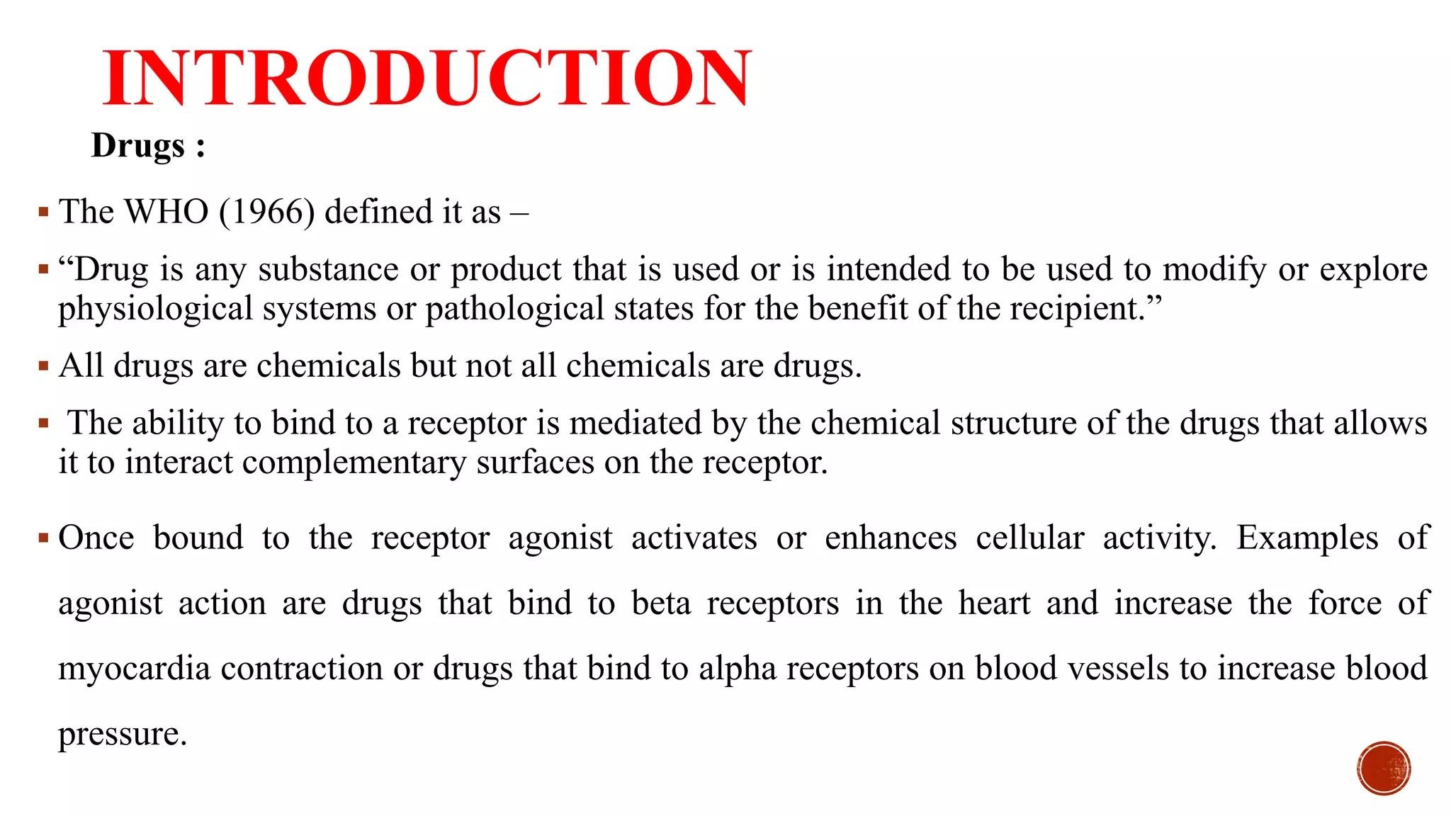 Drug Receptor Binding Forces | PPTX