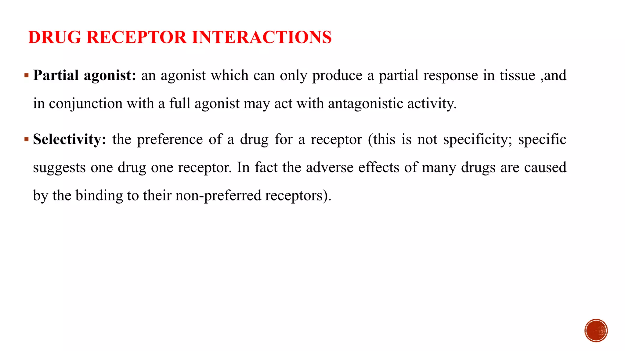 Drug Receptor Binding Forces | PPTX