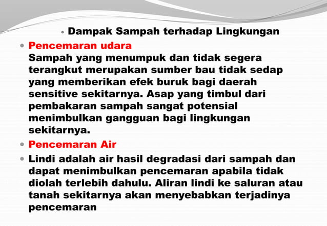 Pengelolaan Sampah Organik di Pemukiman | PPTX