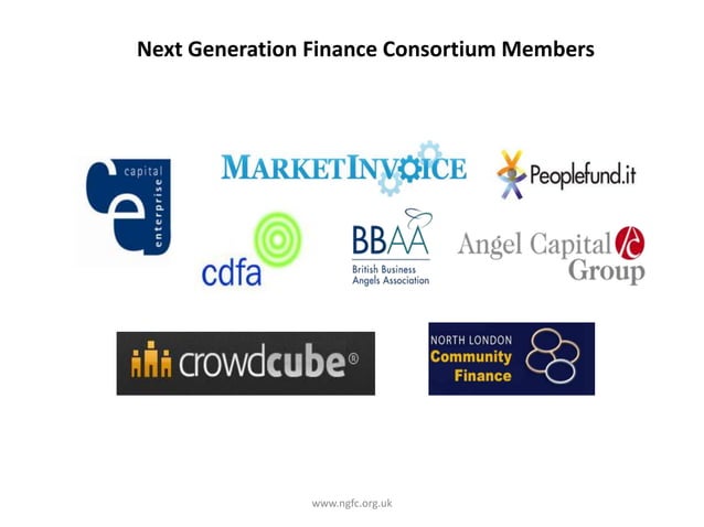 NGFC guide to sources of funding | PPT