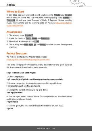 ng-grid and a Simple REST API | PDF