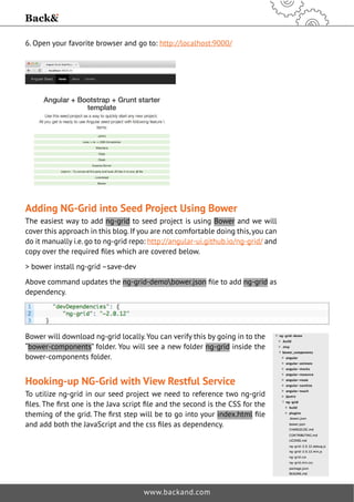 ng-grid and a Simple REST API | PDF