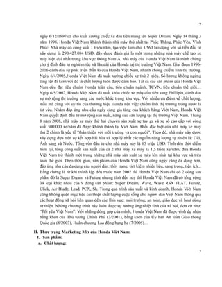 nghiên cứu chiến lược marketing mix honda việt nam | PDF