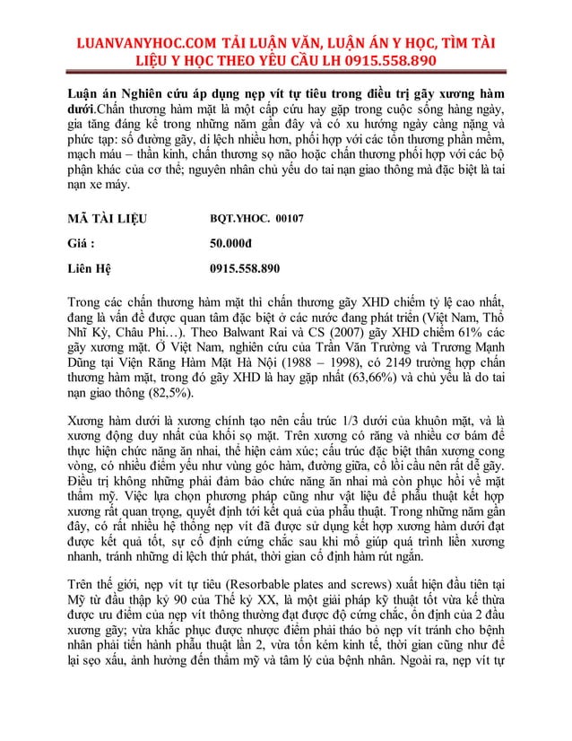 Nghien cuu ap dung nep vit tu tieu trong dieu tri gay xuong ham duoi | DOCX