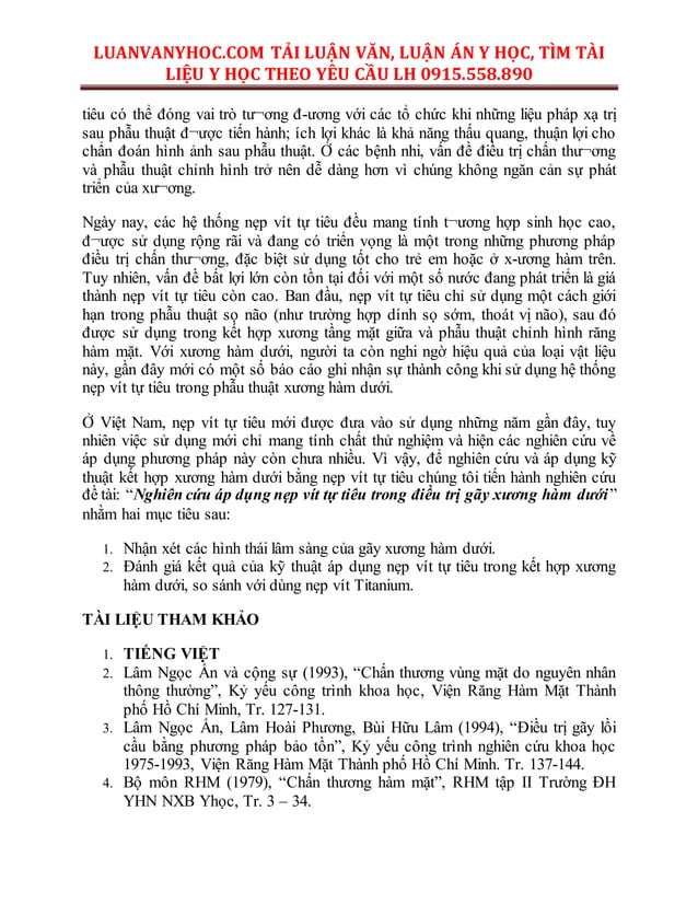 Nghien cuu ap dung nep vit tu tieu trong dieu tri gay xuong ham duoi | DOCX