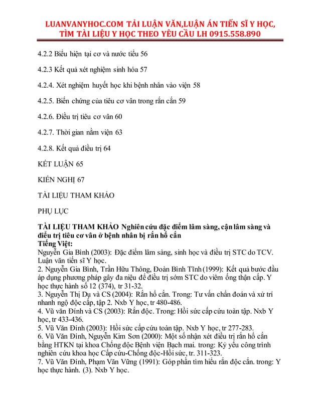 Nghien cuu dac diem lam sang, can lam sang va dieu tri tieu co van | PDF