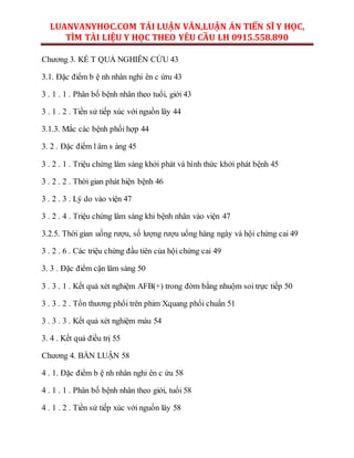 Nghien cuu dac diem lam sang, can lam sang va ket qua dieu tri lao phoi moi afb | PDF