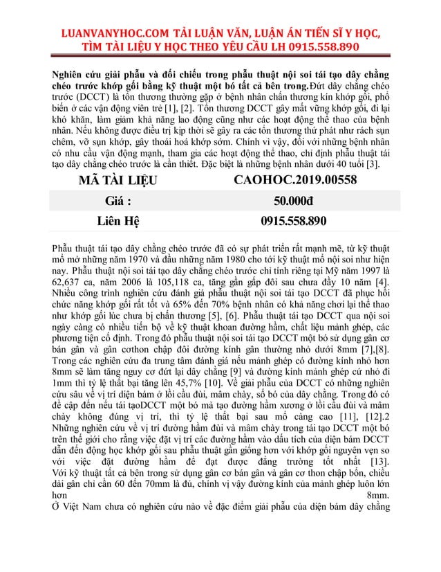 Nghien cuu giai phau va doi chieu trong phau thuat noi soi tai tao day ...