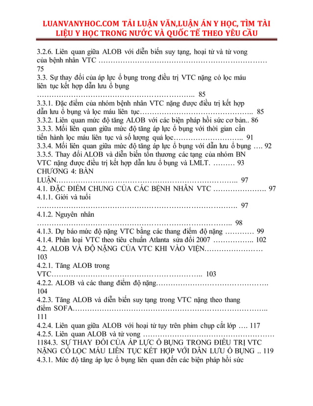 Nghien cuu gia tri cua ap luc o bung trong phan loai muc do nang o benh nhan viem tuy cap | PDF