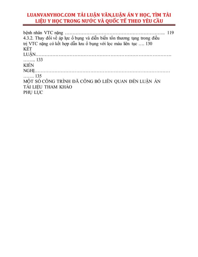 Nghien cuu gia tri cua ap luc o bung trong phan loai muc do nang o benh nhan viem tuy cap | PDF