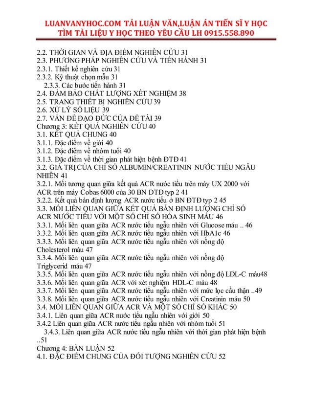 Nghien cuu gia tri cua chi so albumin creatinin nuoc tieu trong chan doan bien chung than | DOCX