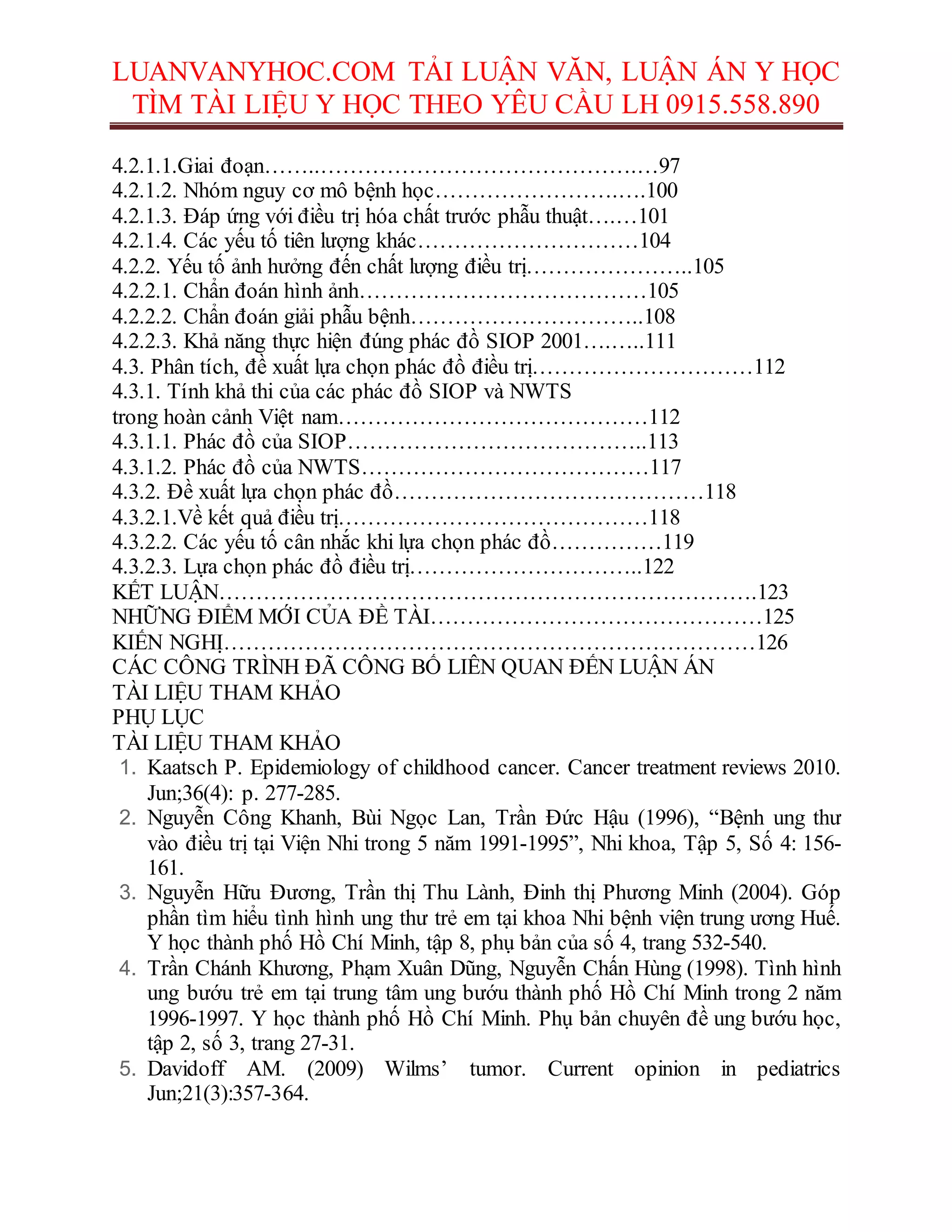 Nghien cuu ket qua dieu tri u nguyen bao than theo phac do siop 2001 ...