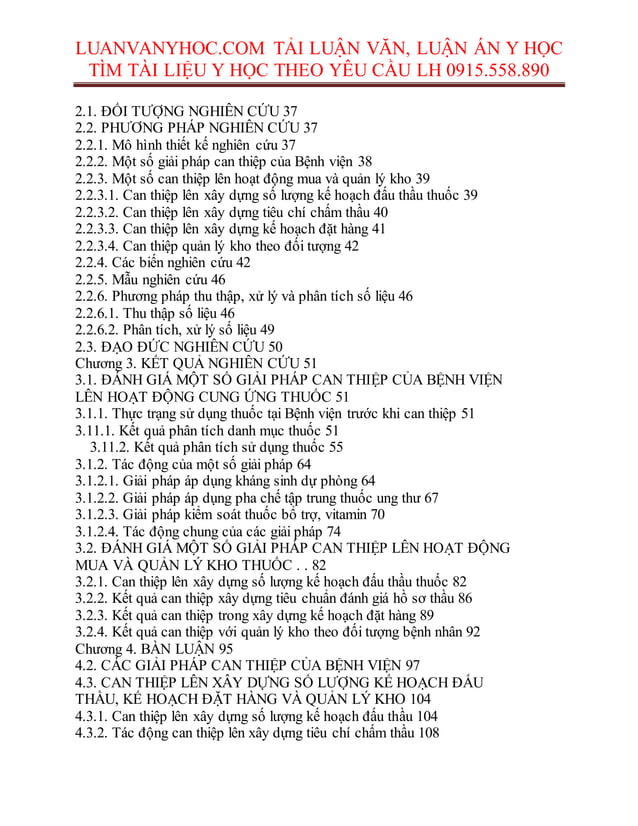 Nghien cuu mot so giai phap nang cao chat luong cung ung thuoc tai benh vien trung uong quan doi ...