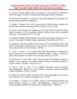 Nghien cuu su thay doi suc cang co tim o benh nhan nhoi mau co tim cap sau can thiep dong mach ...