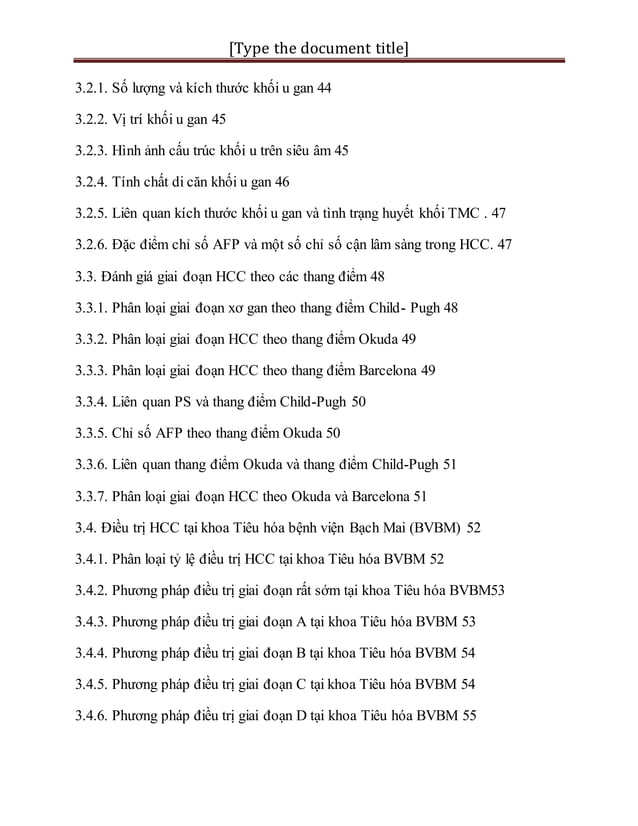 Nghien cuu ung dung phan loai barcelona trong ung thu bieu mo te bao gan | DOCX