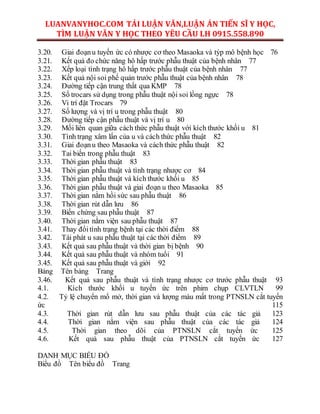 Nghiên cứu ứng dụng phẫu thuật nội soi lồng ngực điều trị u tuyến ức có nhược cơ | PDF
