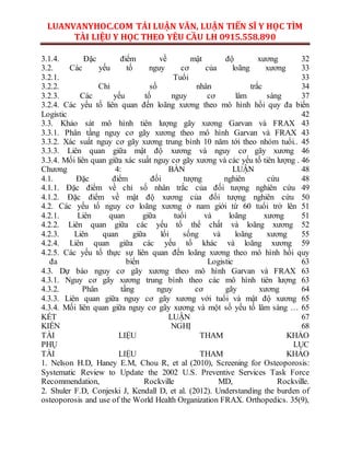 Nghien cuu yeu to nguy co loang xuong va du bao xac suat gay xuong theo ...