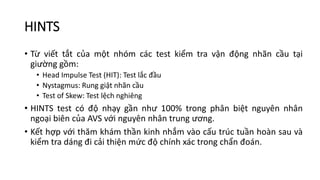 Assessment of Vertigo in clinical practice.pptx