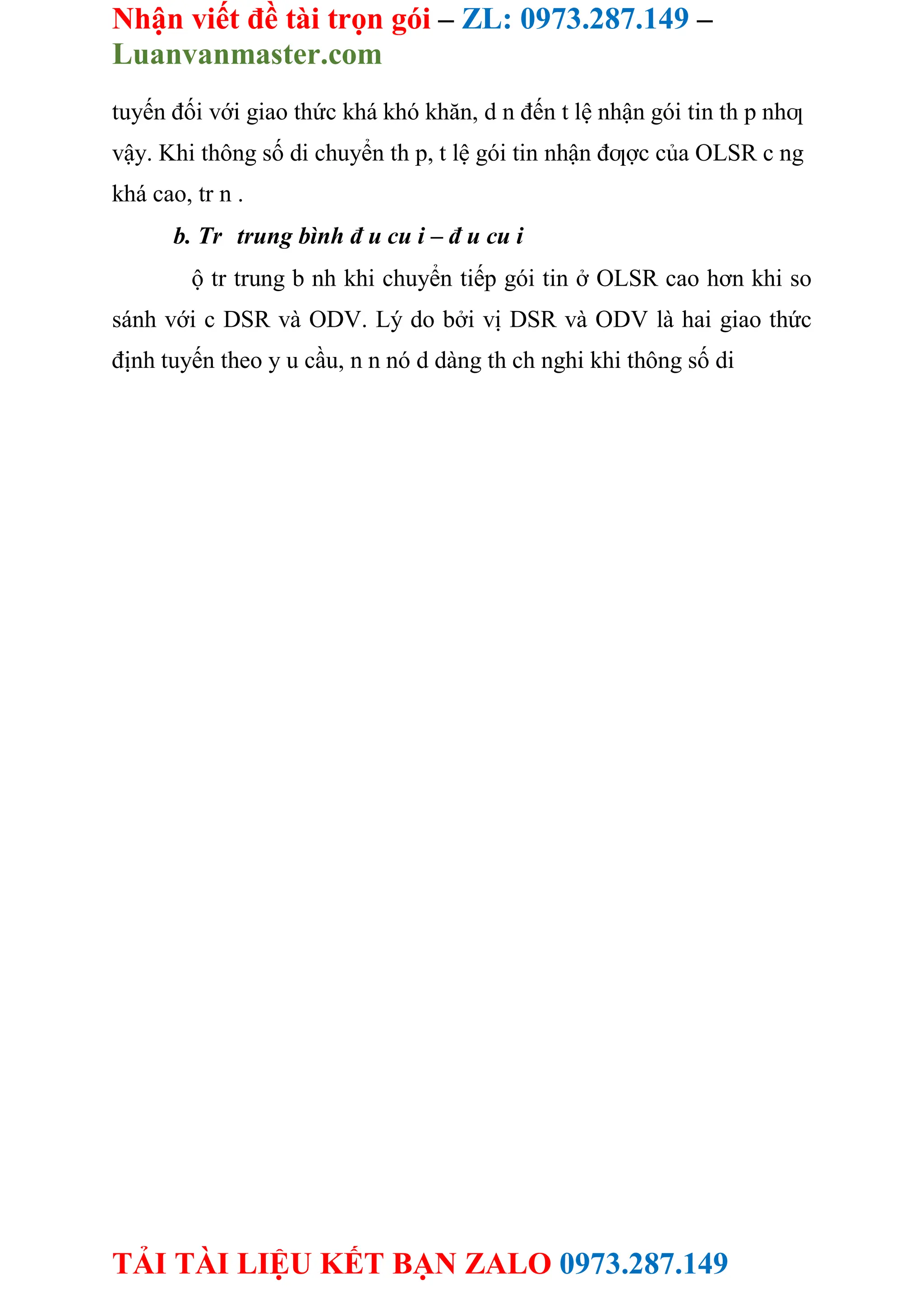 Nghiên Cứu Các Giao Thức Định Tuyến Aodv, Dsr Và Olsr Trong Hệ Thống Mạng Manet.doc