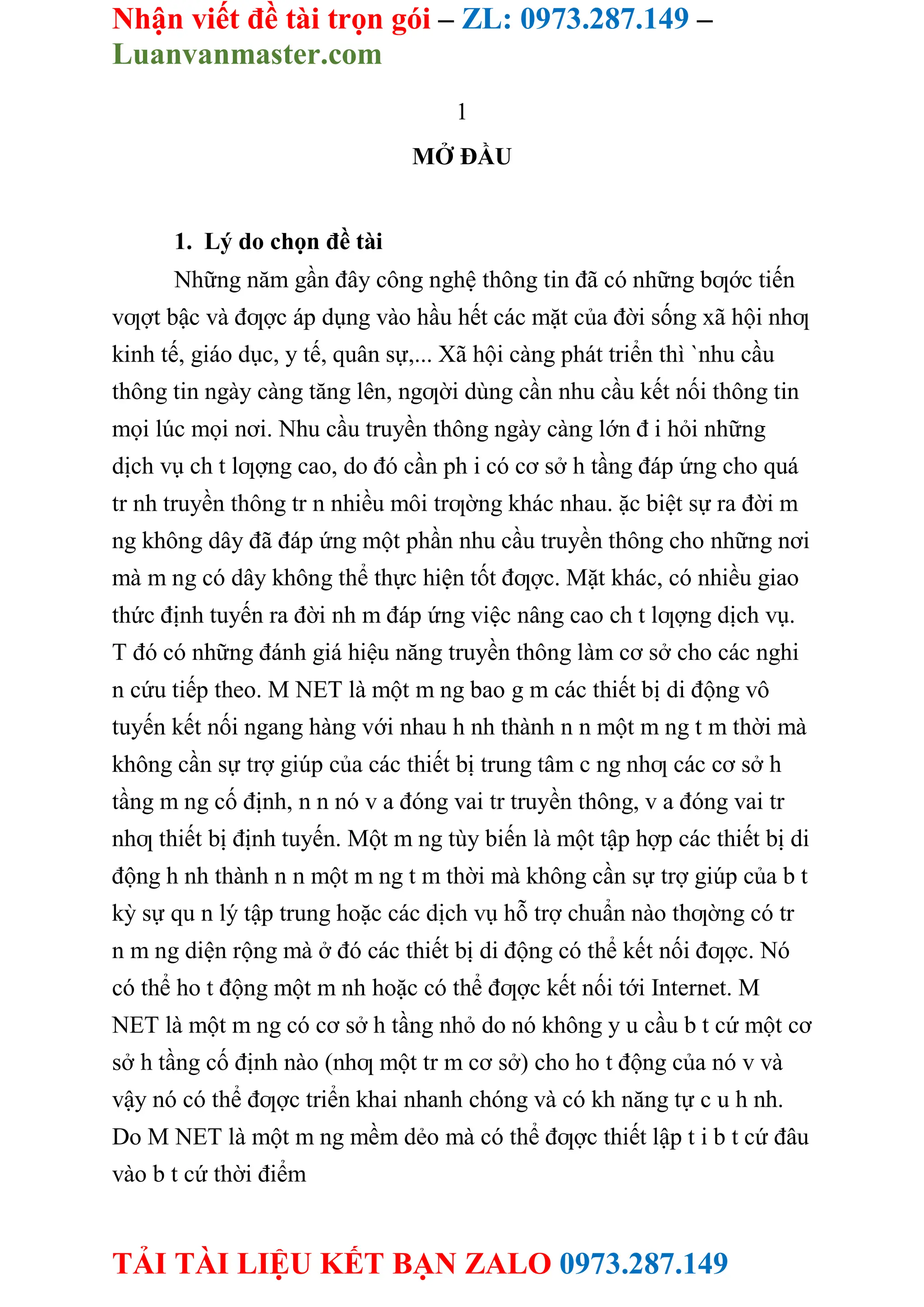 Nghiên Cứu Các Giao Thức Định Tuyến Aodv, Dsr Và Olsr Trong Hệ Thống ...