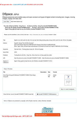 Nghiên cứu chiết xuất tinh dầu từ lá cây bạch đàn bằng phương pháp ...