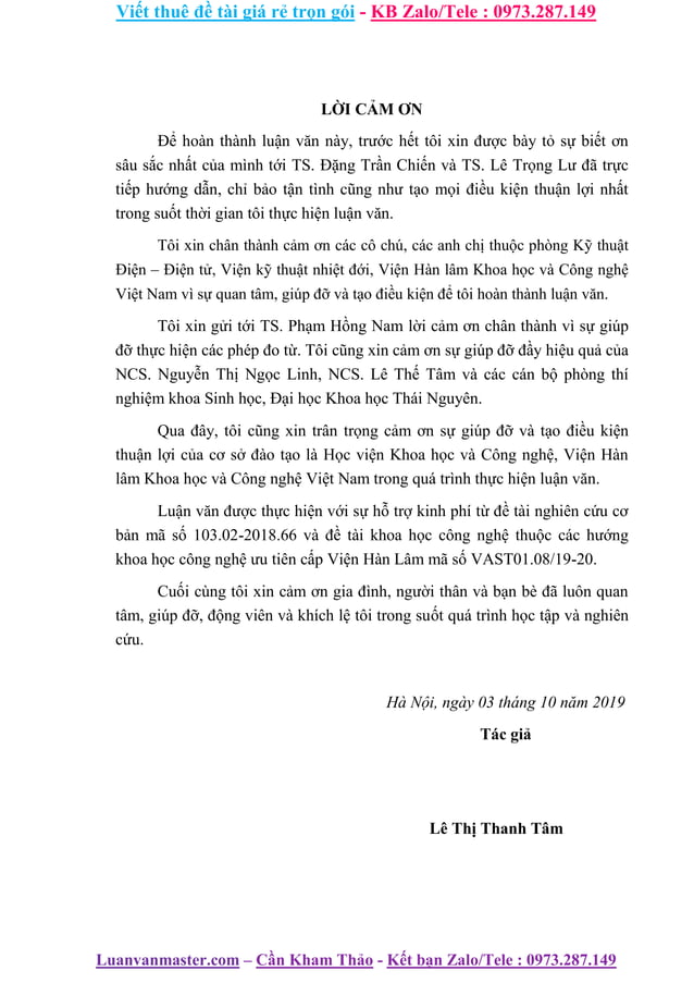 Nghiên cứu chế tạo và ứng dụng của hệ vật liệu lai nano trên cơ sở ...