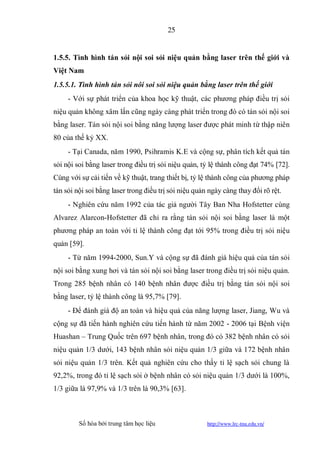 Nghiên cứu đặc điểm lâm sàng cận lâm sàng, kết quả sớm nội soi tán sỏi ...