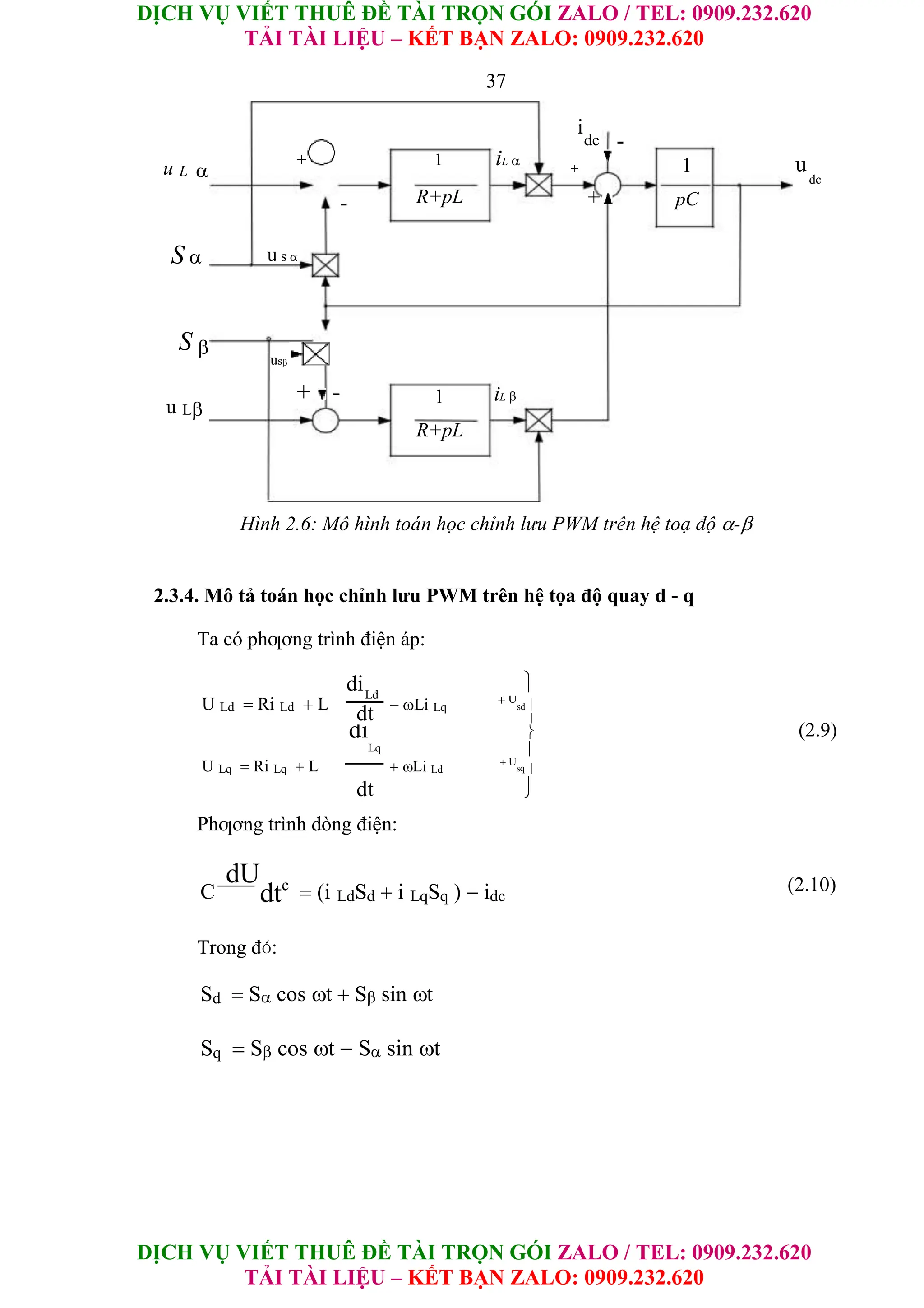 Nghiên cứu hệ truyền động điện biến tần - Động cơ xoay chiều sử dụng biến tần 4 góc phần tư.doc