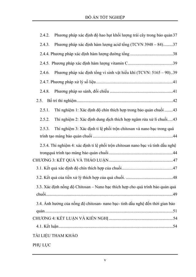 Nghiên cứu ứng dụng màng chitosan nano bạc - tinh dầu nghệ trong bảo quản nhằm nâng cao bảo quản ...