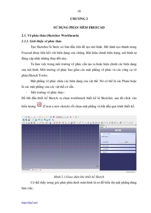 Nghiên cứu ứng dụng phần mềm thiết kế 3D mã nguồn mở FreeCAD trong quá trình thiết kế một số chi ...