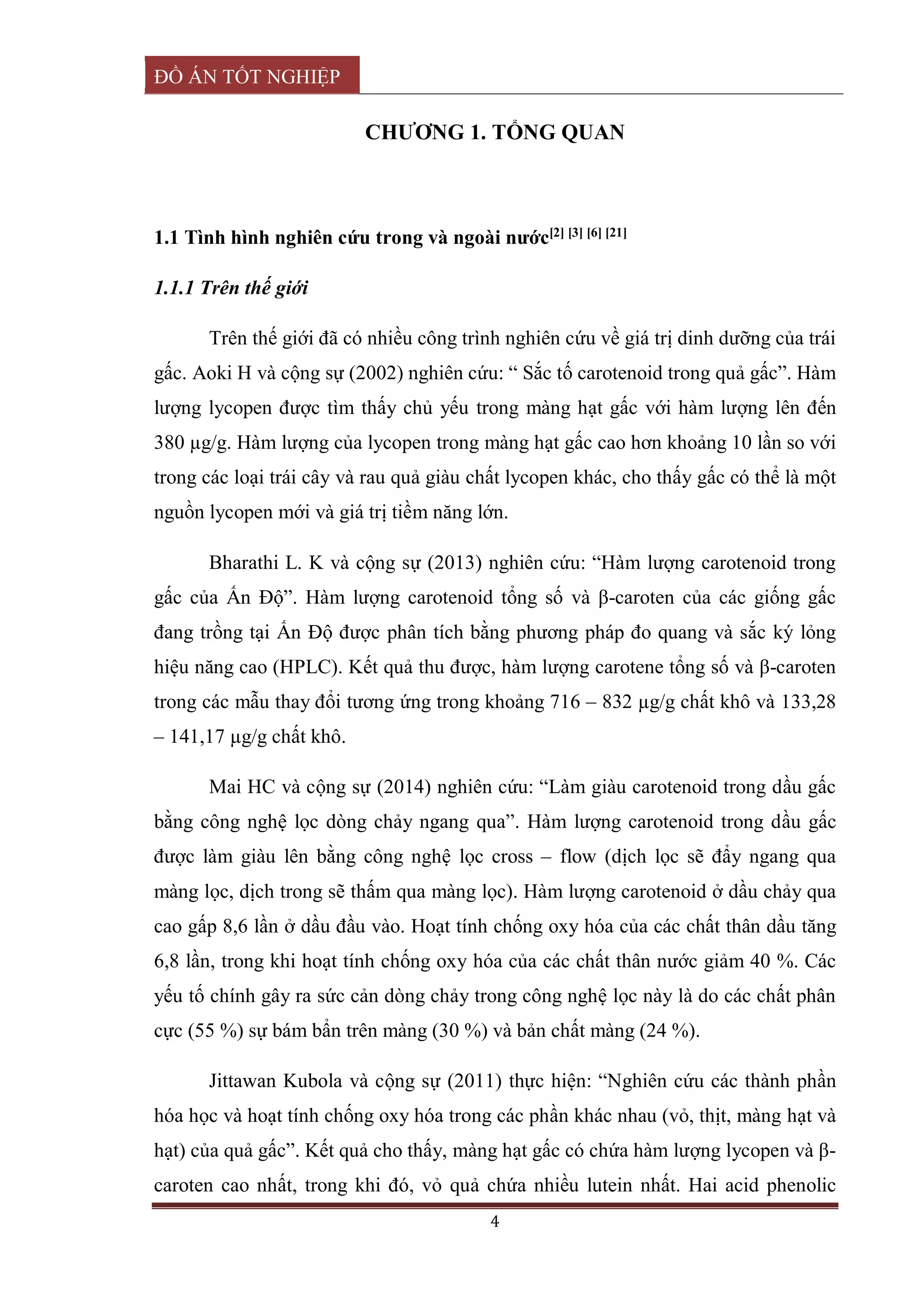 Nghiên cứu ảnh hưởng của nhiệt độ sấy đến chất lượng màng hạt gấc | PDF