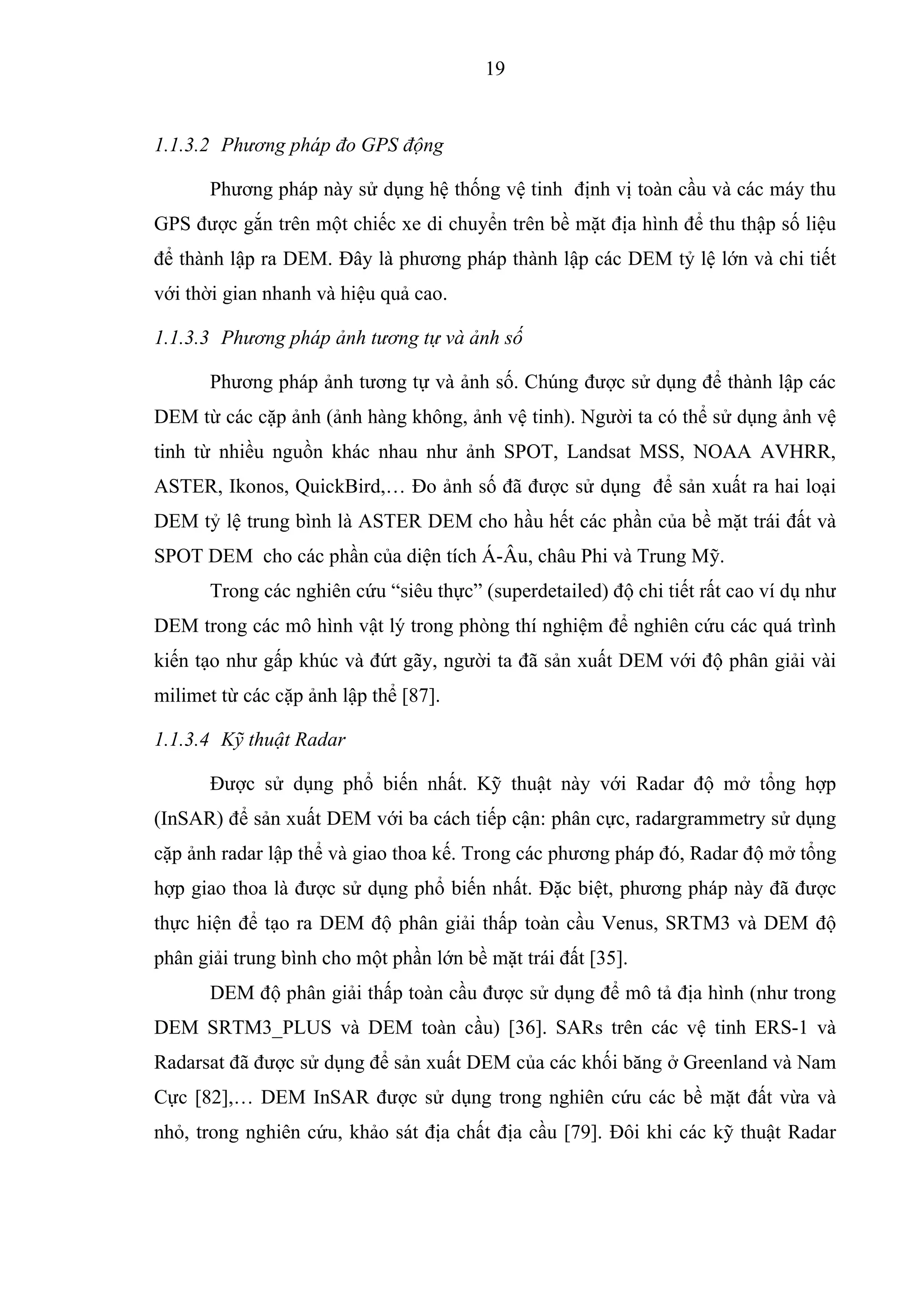 Nghiên cứu nâng cao độ chính xác của mô hình số độ cao dạng grid bằng mạng neuron hopfield | PDF