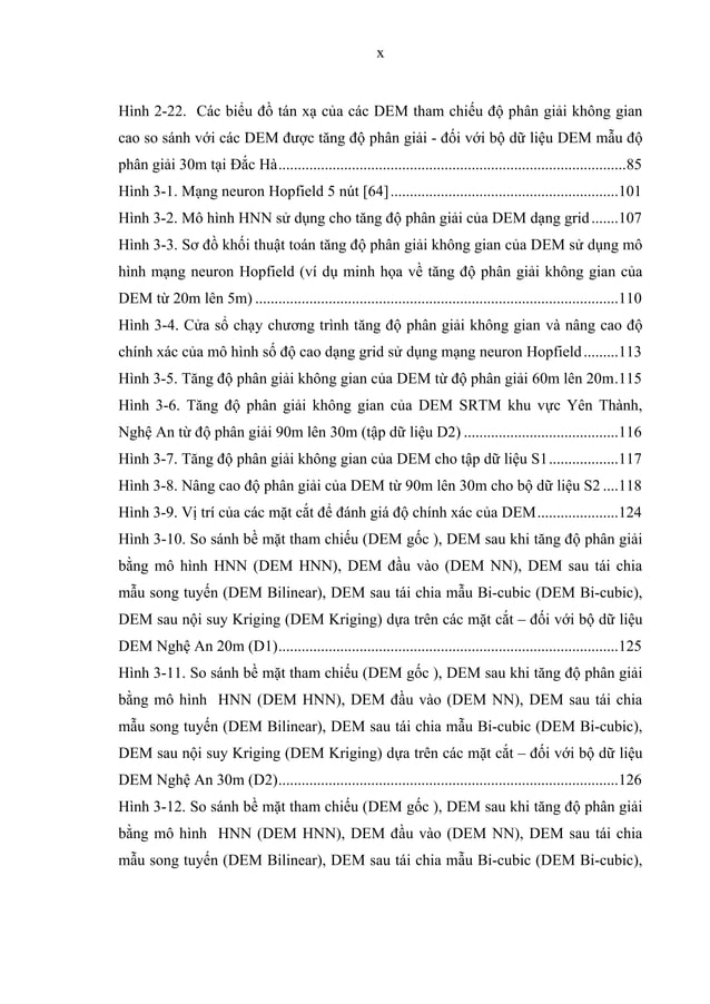 Nghiên cứu nâng cao độ chính xác của mô hình số độ cao dạng grid bằng mạng neuron hopfield | PDF