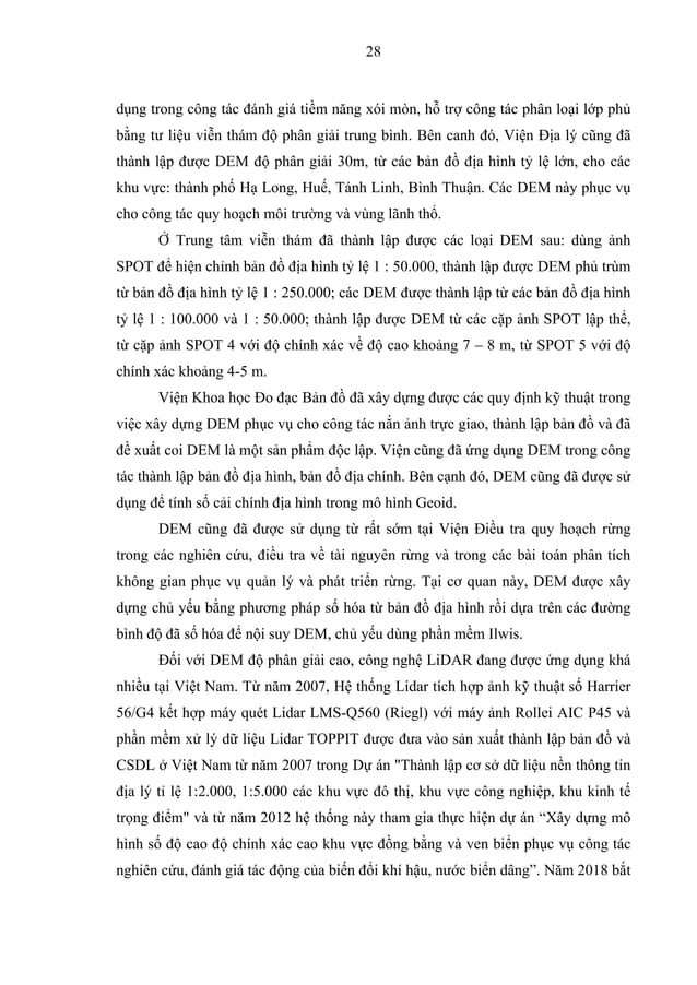 Nghiên cứu nâng cao độ chính xác của mô hình số độ cao dạng grid bằng mạng neuron hopfield | PDF