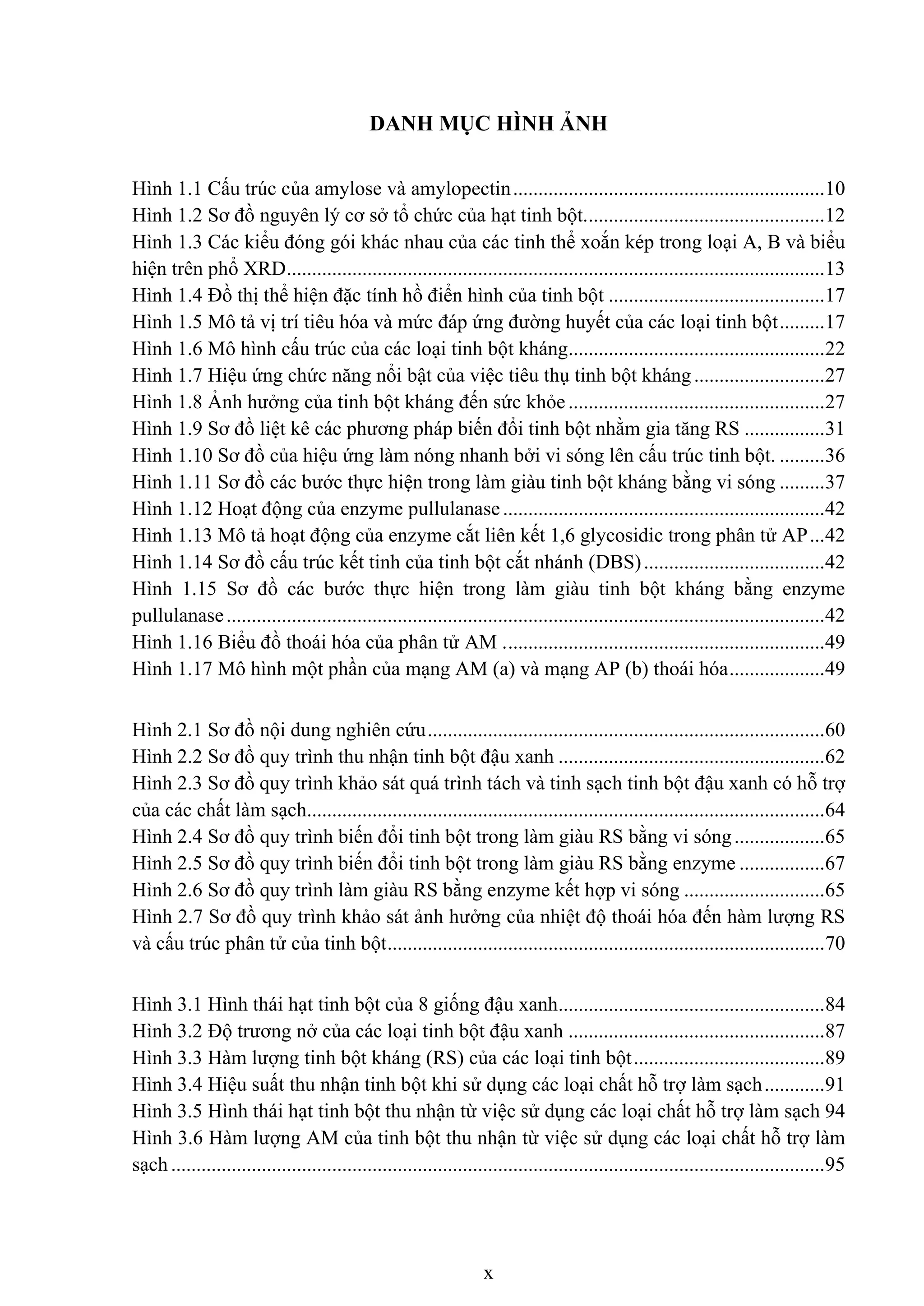 Nghiên cứu sản xuất tinh bột kháng tiêu hóa từ tinh bột đậu xanh và ứng dụng trong chế biến thực ...